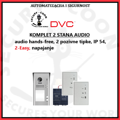 DVC PORTAFON ZA 2 STANA 607c7a – Portafoni Hrvatska